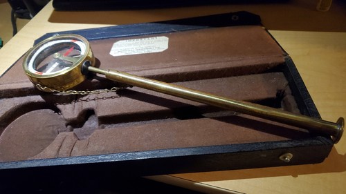 Antique - Municipal Instrument Co. Mining Survey Compass & Wand with ...