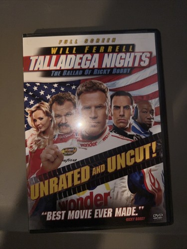 Talladega Nights: The Ballad of Ricky Bobby (DVD, 2006, Unrated ...