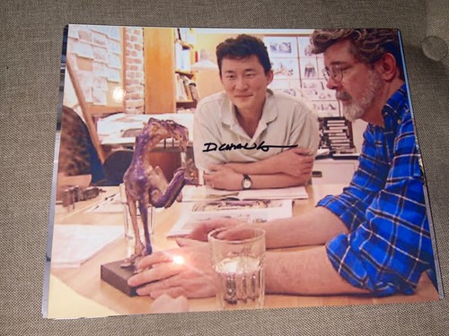 Doug Chiang signed Star Wars Z Disney Animatir drawing 8x10 photo | eBay