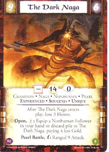 The Dark Naga (Exp) L5R CCG CoM | eBay