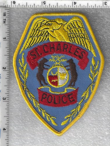 City of St. Charles Police (Missouri) Blue Shoulder Patch | eBay