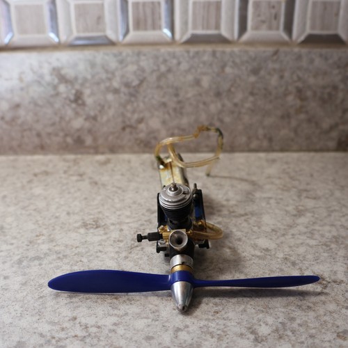 COX 049 Tee Dee Nitro Airplane Engine with 6D-4P PROP /W MOTOR MOUNT ...