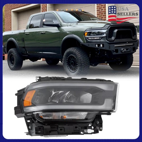 68360178AD HEADLAMP LIGHT Right PASSENGER Side For RAM 2500 3500 2019 ...