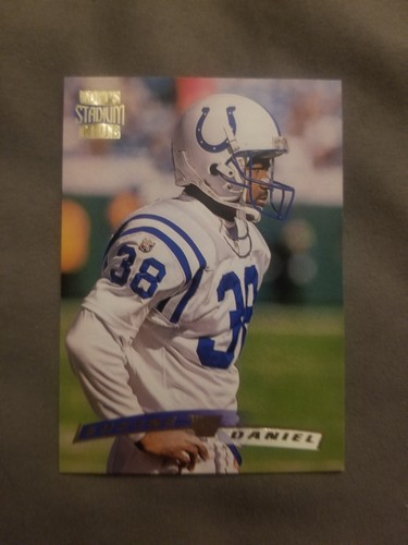 1996 Topps Stadium Club Eugene Daniel Indianapolis Colt Match Proof 1 ...