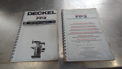 Deckel FP3 Fräsmaschinen für die Metallbearbeitung online kaufen | eBay