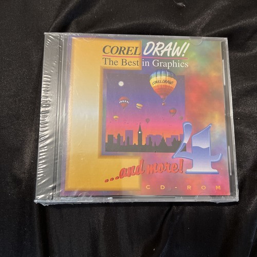 Vintage 1990s Corel Draw 4 CDROM for Windows 3.1 SEALED NEW | eBay