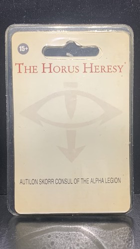 Horus Heresy/30k Forge World Autilon Skorr Consul of the Alpha Legion ...
