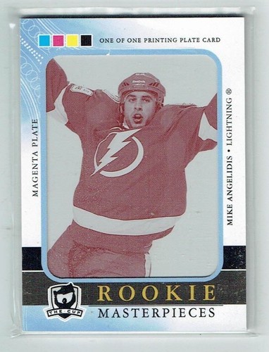 11-12 UD Upper Deck The Cup Mike Angelidis 1/1 Printing Plate Rookie | eBay