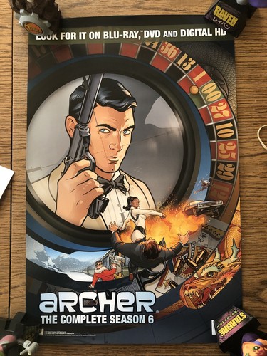 Archer Season 6 SDCC 2015 Promo Poster | eBay