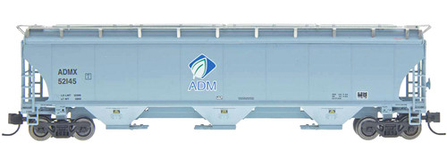InterMountain ~ HO Scale ~ ADM Archer Daniels Midland ~ Covered Hopper ...