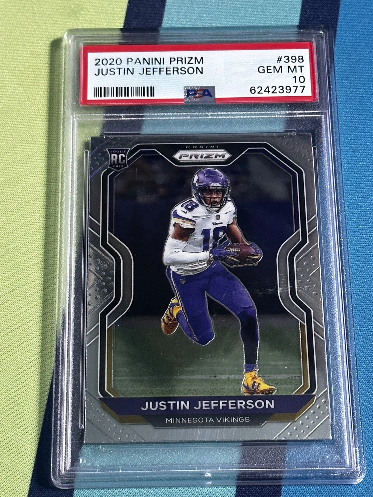 Justin Jefferson 2020 Prizm #398 Base Price Guide - Sports Card Investor
