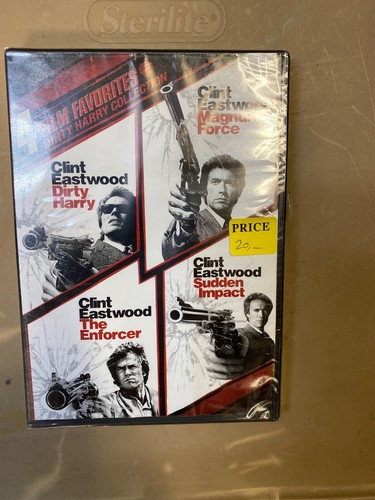 Dirty Harry Collection: 4 Film Favorites DVD 2-Disc Set Brand New ...