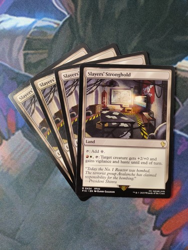 Slayers' Stronghold x 4 | *% Off 2+ | Final Fantasy | NM | MTG | eBay