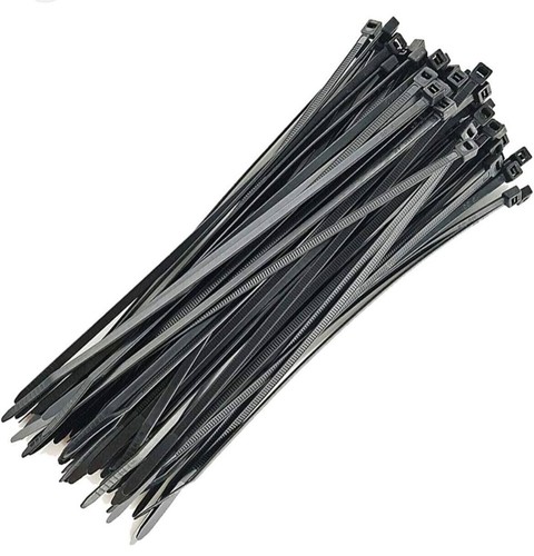 CABLE TIES BLACK ZIP TIES HEAVY DUTY LONG SHORT SMALL THICK THIN 200 ...