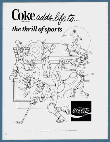 1978 COCA-COLA AD ~ THE THRILL OF SPORTS | eBay Australia