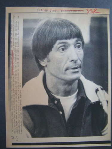 AP Wire Press Photo 1982 George A Reissfelder served 16 yrs accused of ...