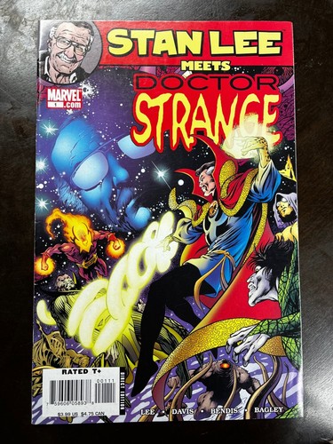 Stan Lee Meets Doctor Strange #1 (VFNM) 2006, Reprints Marvel Premiere ...