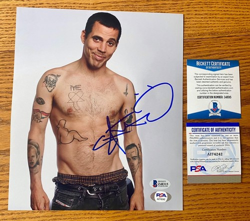 Steve O Jackass Forever Wildboyz Signed 8x10 Photo PSA Beckett COA RARE ...