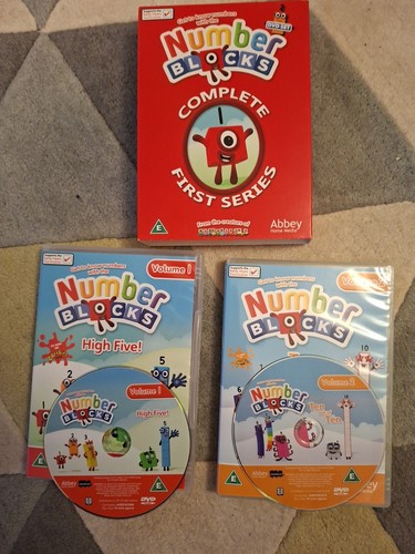 BBC Number Blocks DVD Complete First Series Box Set 2 Disks Rare | eBay UK