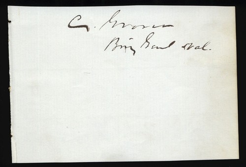 1800s Union General Cuvier Grover Autographed Signed Paper | eBay