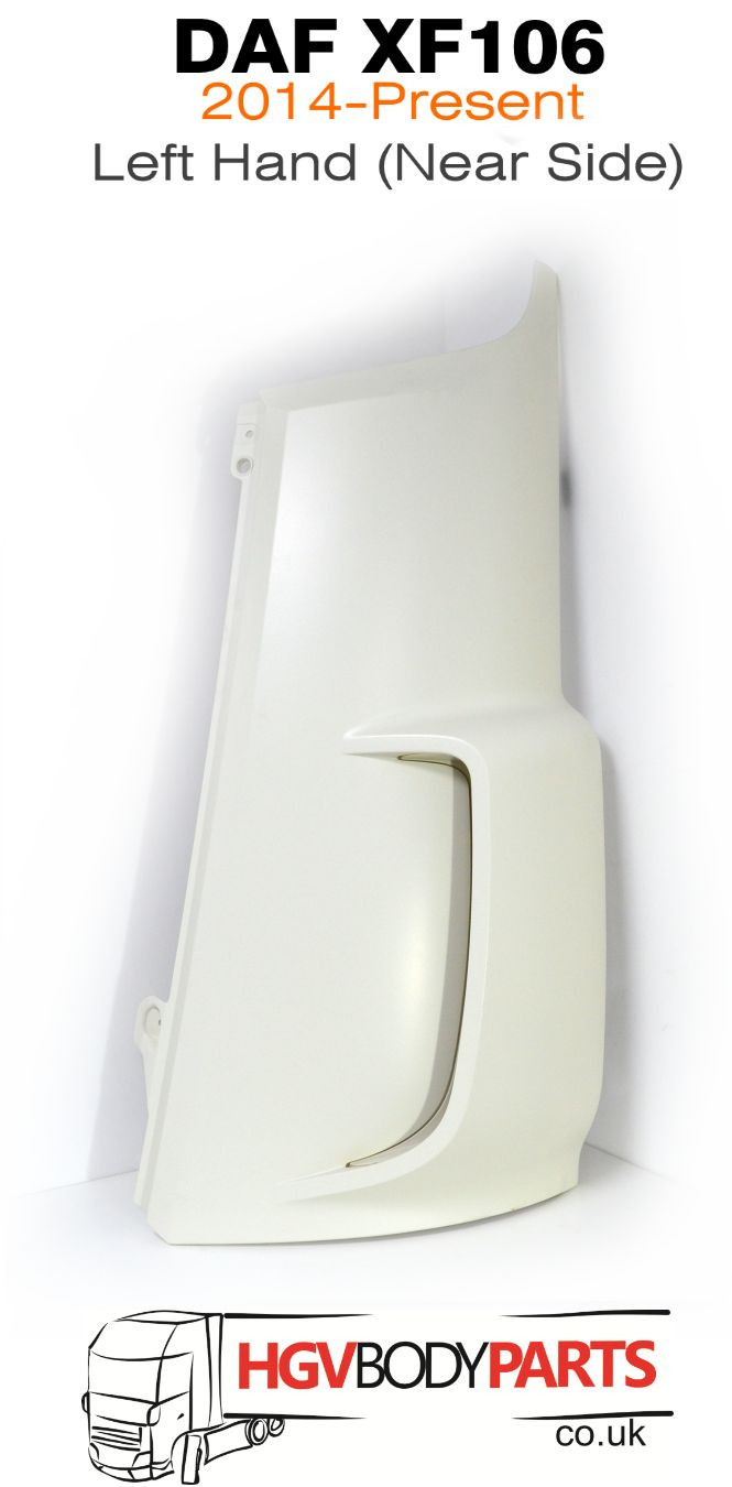 DAF XF106 Wing Wide Mirror Back Cover Painted Brilliant White H3279 ...