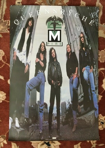 QUEENSRYCHE Empire rare original promotional poster from 1990 | eBay