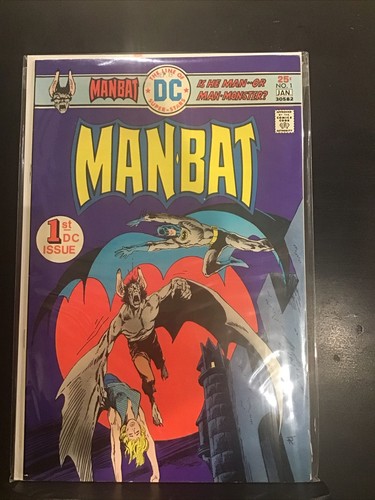 MAN-BAT #1 1975 VG 1ST DC ISSUE | eBay