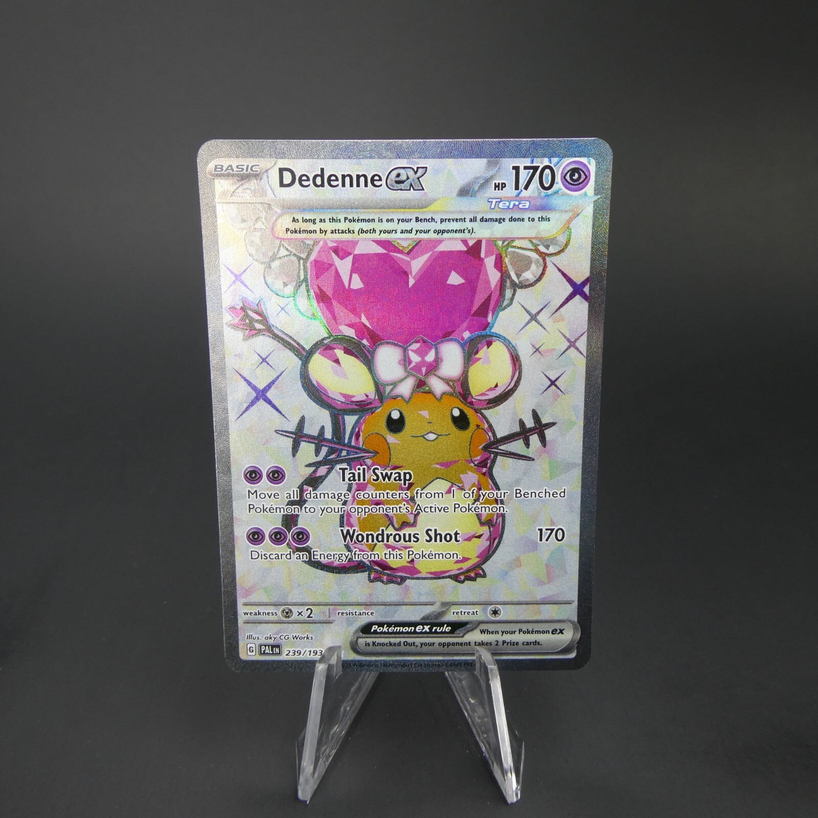 Dedenne ex 2023 Scarlet & Violet: Paldea Evolved #239/193 Ultra Rare ...