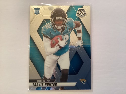 Travis Hunter 2025 Panini Mosaic Rookie Card # 301 Jaguars | eBay