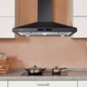 30" Wall Mount Range Hood LCD Display Switch Stainless Steel 350CFM ...