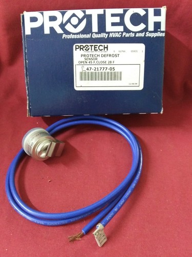 Rheem Defrost Sensor L50-22F OEM 47-21777-05 OPEN 45F CLOSE 28F | eBay