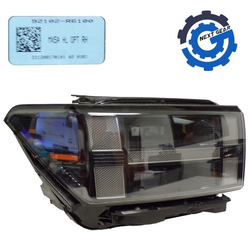 OEM Hyundai Right LED Headlight Assembly 2024-2025 Hyundai Santa-Fe ...