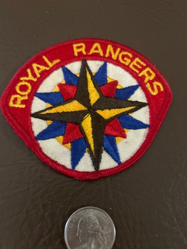 Vintage Royal Rangers Patch Formal Uniform Patch red blue yellow 3 ...
