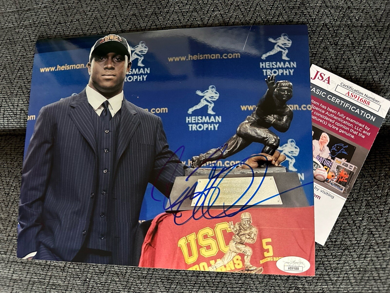 Reggie Bush Autographed Memorabilia | Signed Photo, Jersey ...