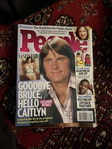 2015 JUNE 15 PEOPLE WEEKLY MAGAZINE - BRUCE JENNER COVER - CAITLYN - PB ...
