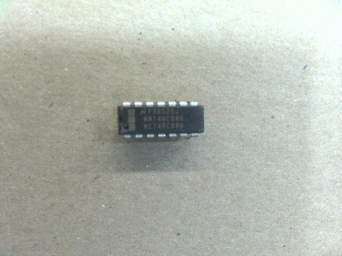 MM74HC08N MC74HC08N NATIONAL NSC DIP-14 Pin IC Chip Quad 2-Input AND ...