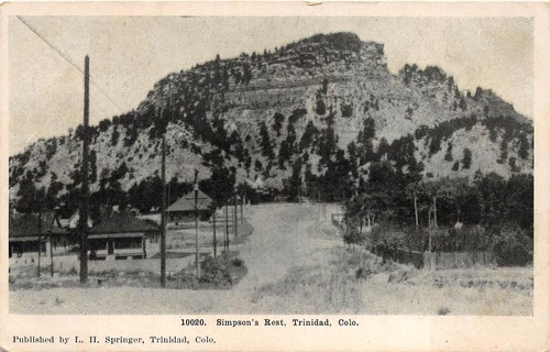 SIMPSON'S REST TRINIDAD COLORADO POSTCARD (c. 1910) | eBay
