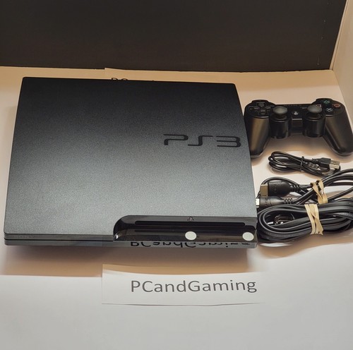 PlayStation 3 PS3 Slim Console 120GB 160GB 320GB 500GB Complete Bundle ...