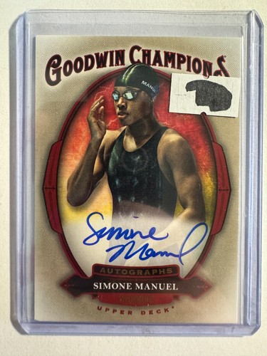 K245,869 - 2020 Upper Deck Goodwin Champions Autographs #ASM Simone ...