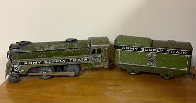 Marx Army Train for sale | eBay