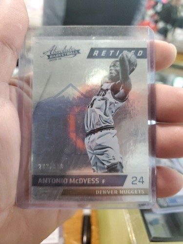 ANTONIO MCDYESS 2015-16 Absolute RETIRED FOIL /999 Nuggets #149 | eBay