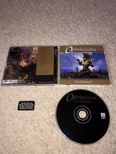Via Dolorosa By Ophthalamia CD RARE! Black Metal Marduk Edge Of Sanity ...