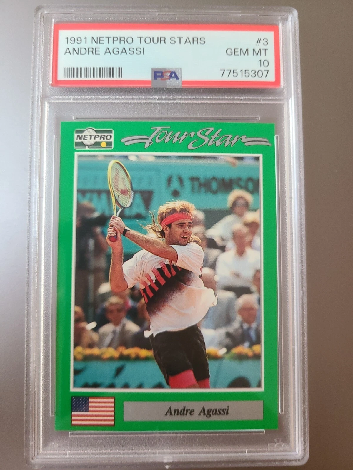 Andre Agassi 1991 NetPro #3 Base Price Guide - Sports Card Investor