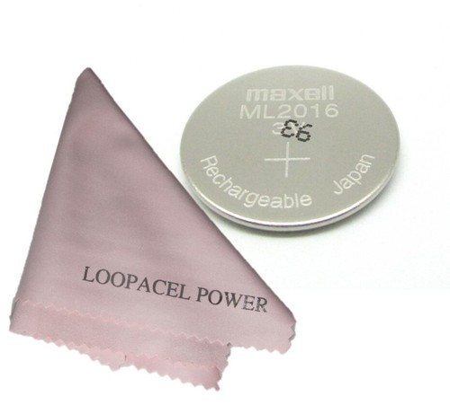 Maxell ML2016 Lithium Rechargeable 3V Battery x 1 with Cloth | eBay