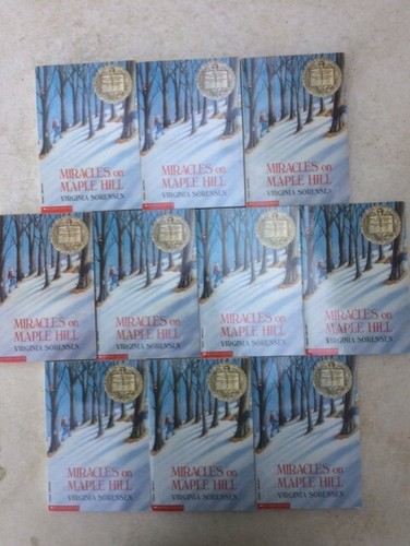 Miracles on Maple Hill class set Virginia Sorensen Newbery Guided ...