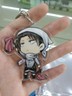 Attack on Titan Shingeki no Kyojin Levi Rival Ackerman Keychain Keyring ...