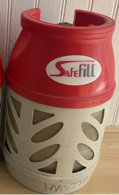 Refillable LPG Safefill 10kg Gas Bottle | Grelly UK