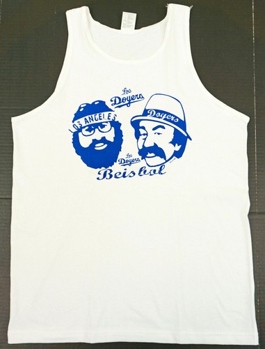 CHEECH and CHONG Tank Top T-shirt LA Baseball Los Angeles Beisbol Men's ...