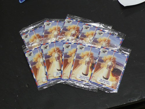 10 VINTAGE Unopened Sets of CITGO Cards Honoring Apollo 11 25th ...