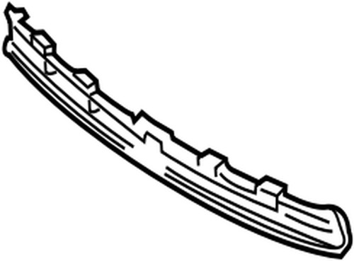 53113-48020 Toyota Grille, radiator, lower no.2 5311348020, New Genuine ...